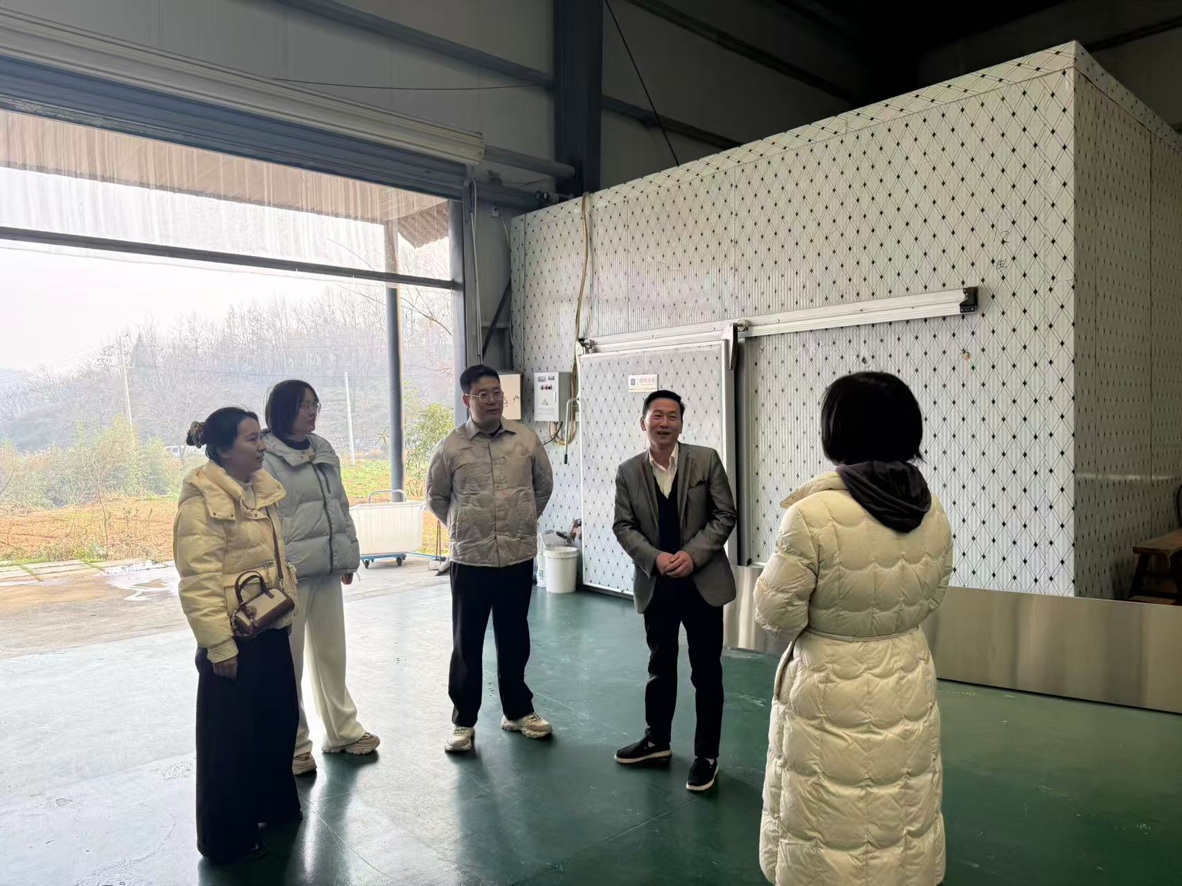 食品科学与工程学院教师赴郝堂开展科技服务-食品科学与工程学院